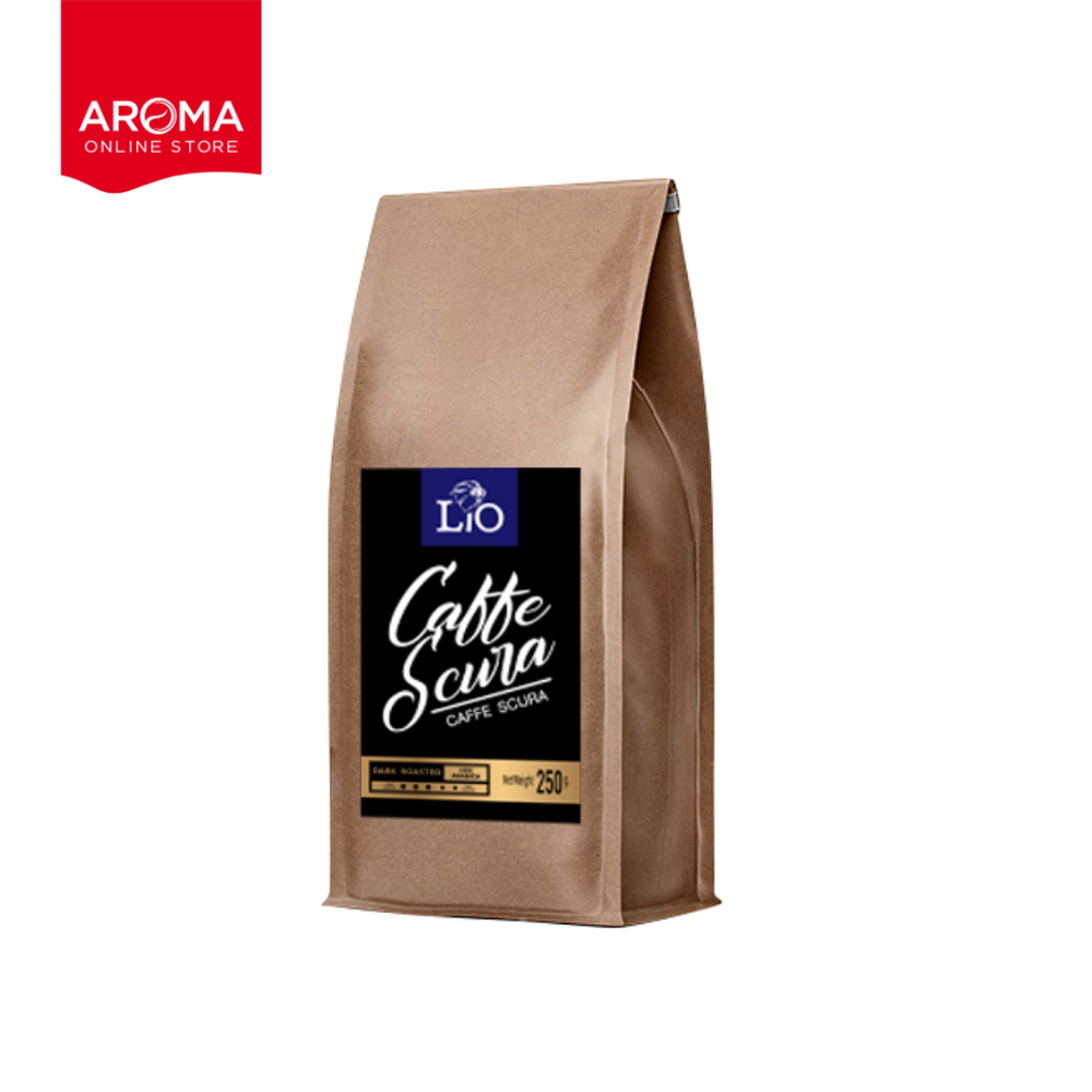 Aroma Online Store | เมล็ดกาแฟคั่ว Lio Caffe Scura 250 G.