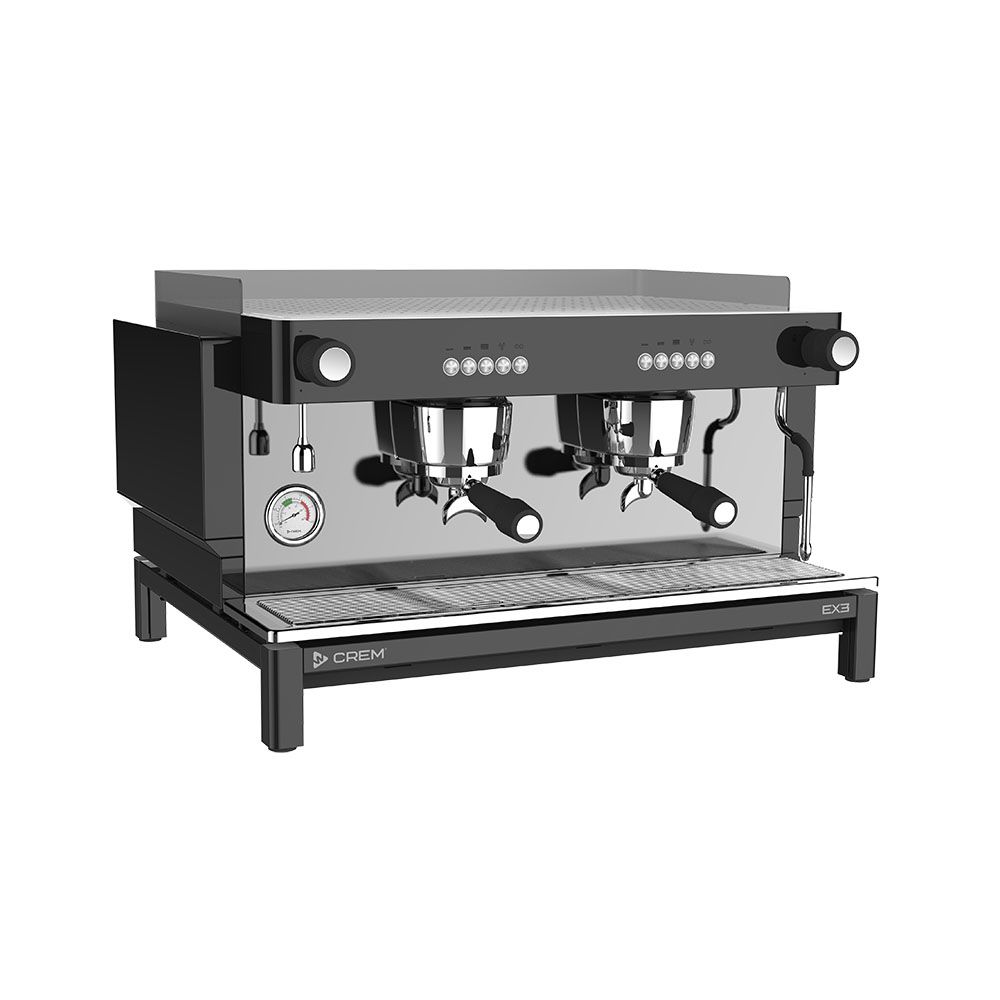 Aroma Online Store | เครื่องชงกาแฟ Crem mod. EX3 2Gr Control, Knobs (Black)