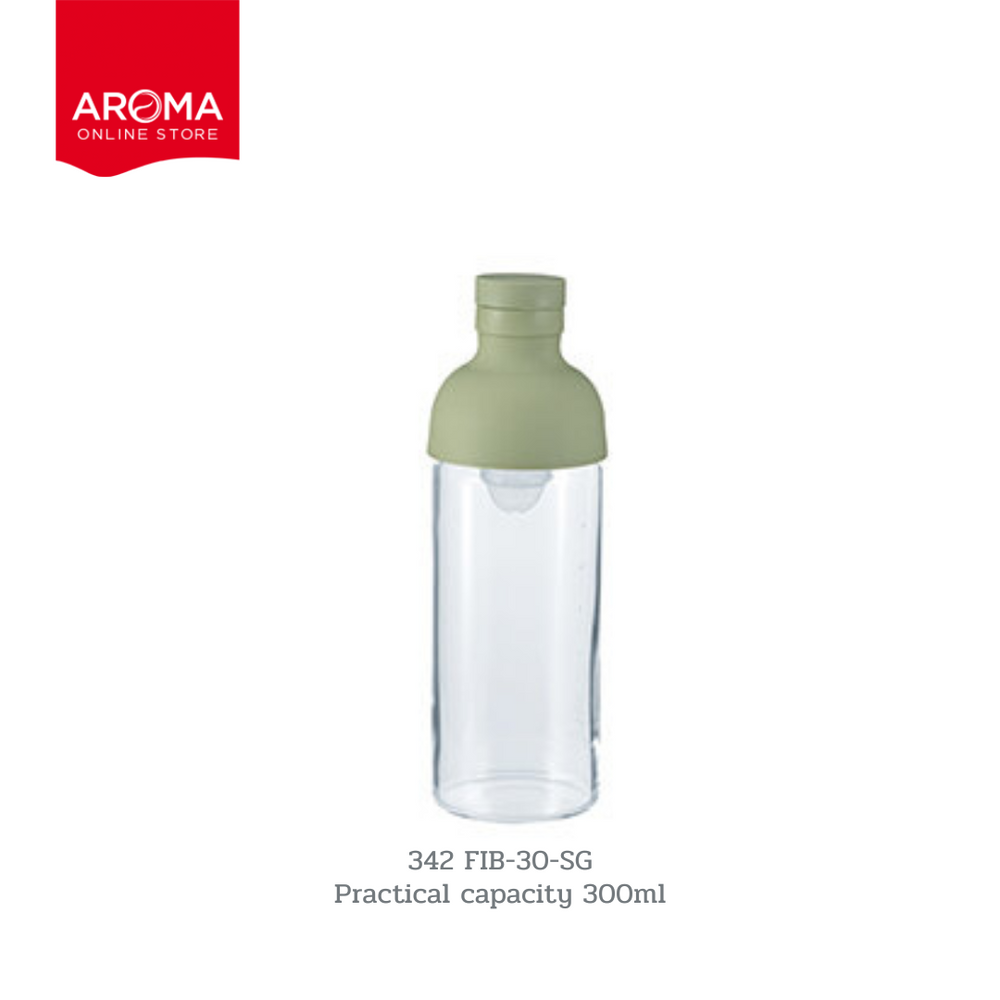Aroma Online Store | HARIO(342) Filter In Tea Bottle - Smokey Green 300ml / FIB-30-SG