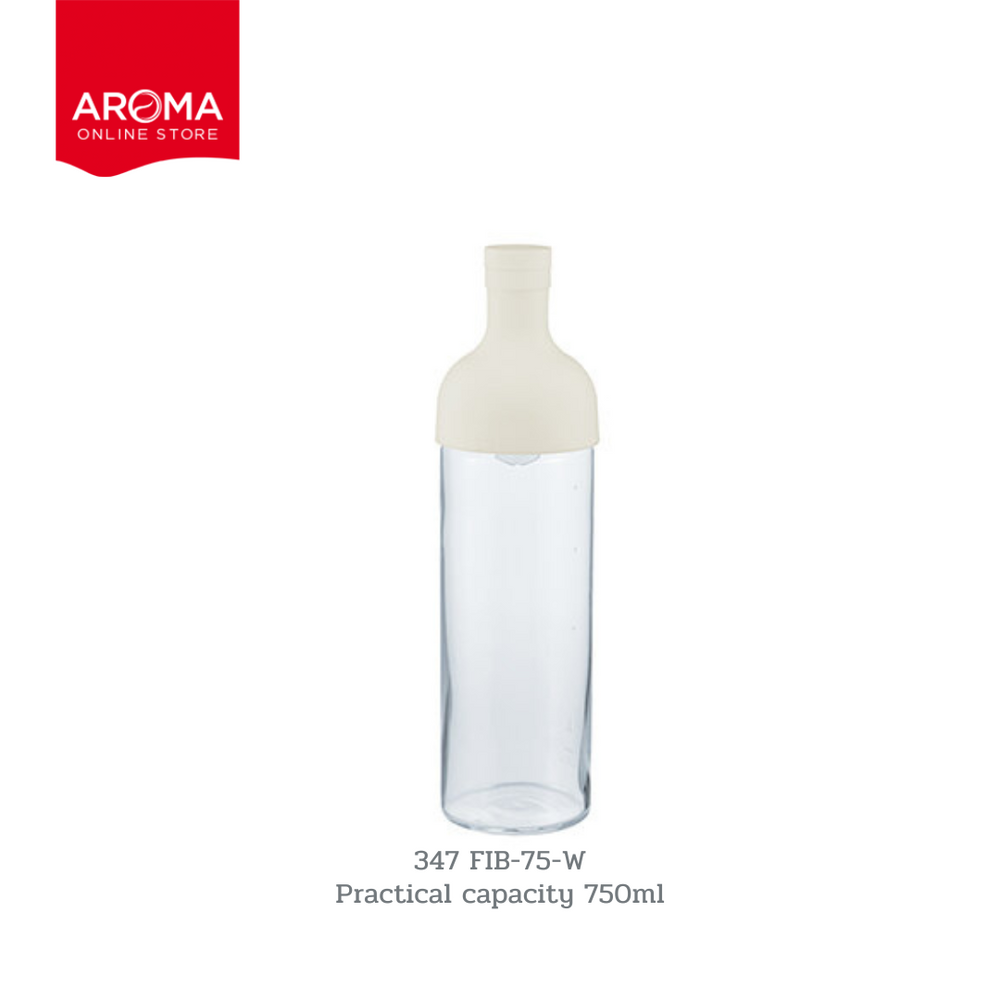 Aroma Online Store | HARIO(347) Filter In Tea Bottle - White 750ml / FIB-75-W