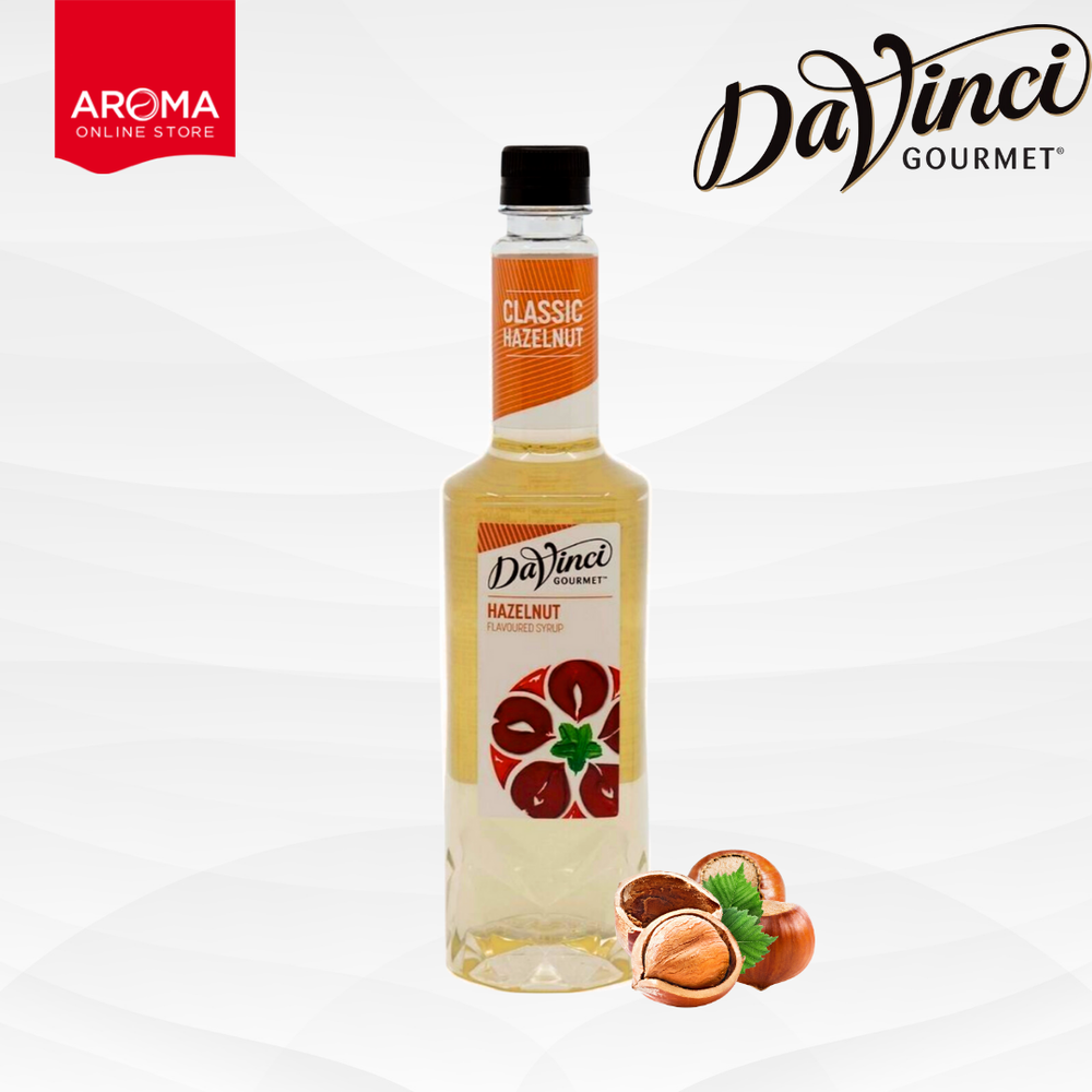 Aroma Online Store | DAVINCI HAZELNUT SYRUP 750ML