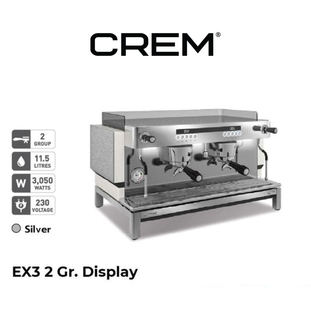 Aroma Online Store | เครื่องชงกาแฟ CREM Ex3 Display Leva 2 Gr.